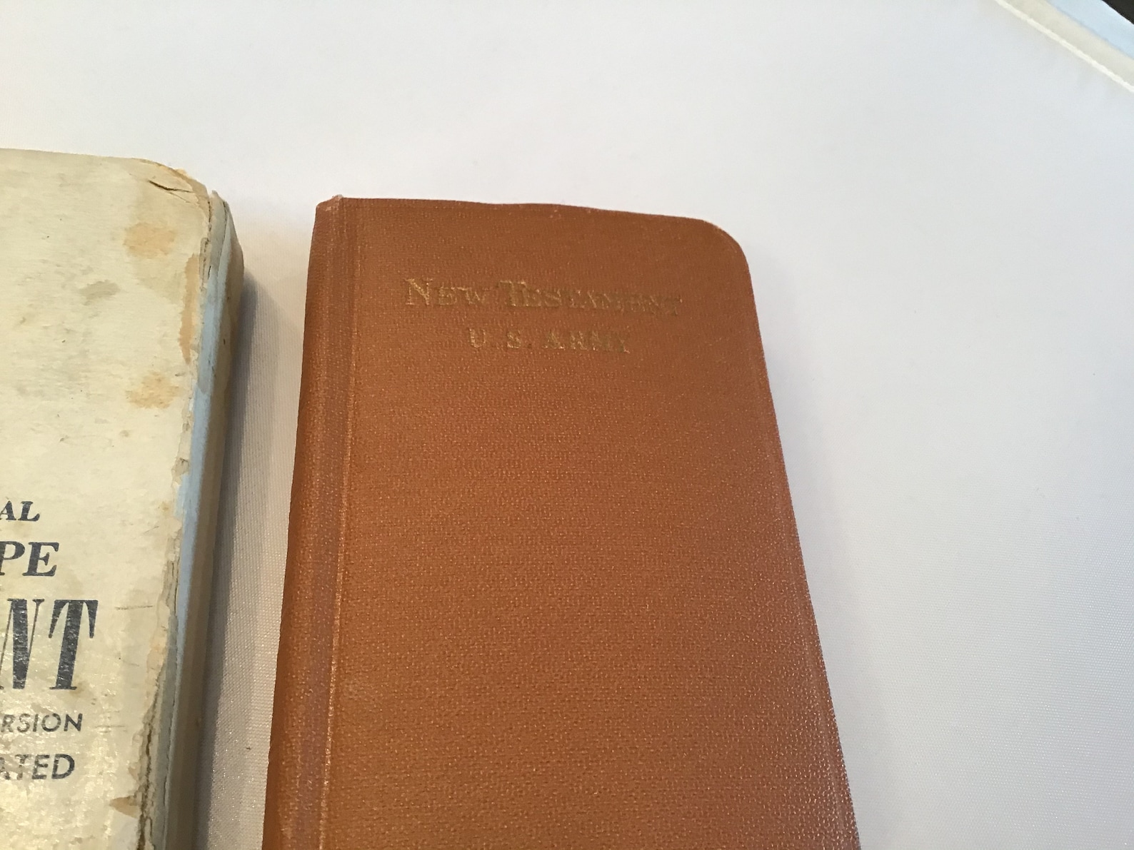 WWII U.S. ARMY New Testament Pocket Bible United States Military With ...