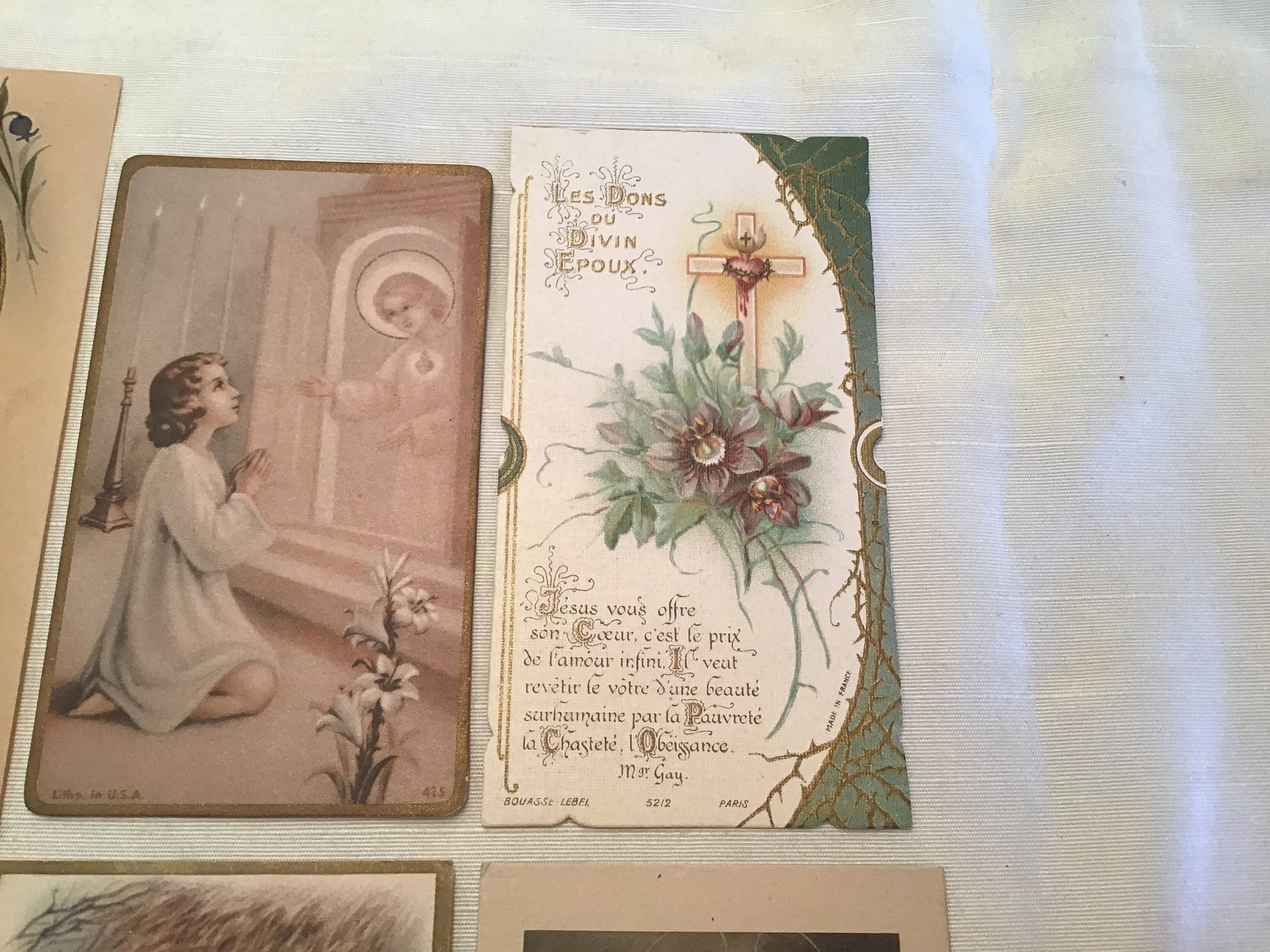 Antique Vintage HOLY CARDS Lot Prayer Bible Card Catholic - Etsy Ireland