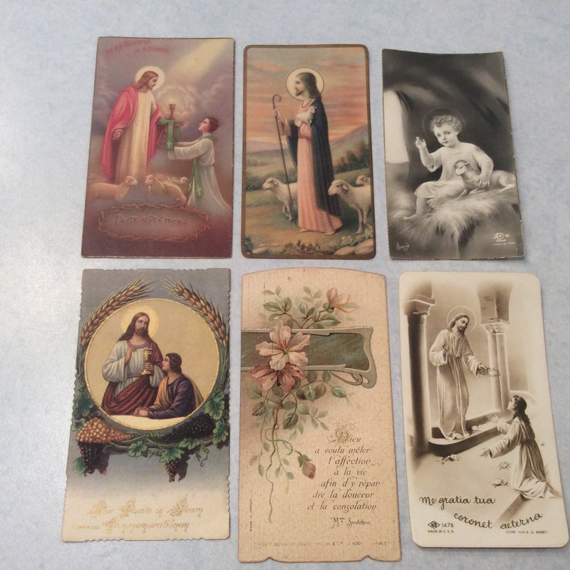 Antique Holy Card - Etsy