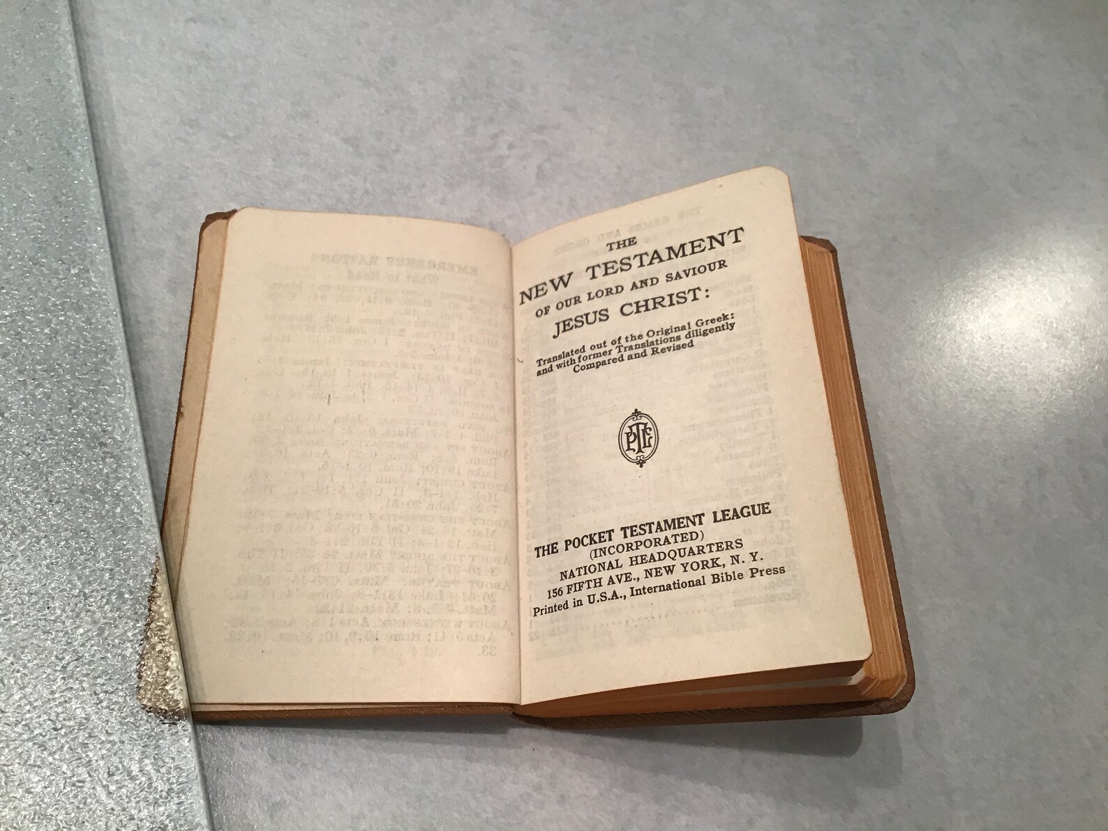 WWII U.S. ARMY New Testament Pocket Bible United States | Etsy