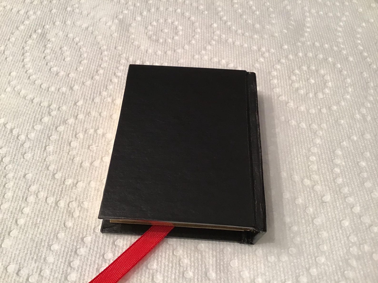 Vintage Miniature Golden Keepsake BIBLE ~ Heirloom Quality ~ Hard to ...