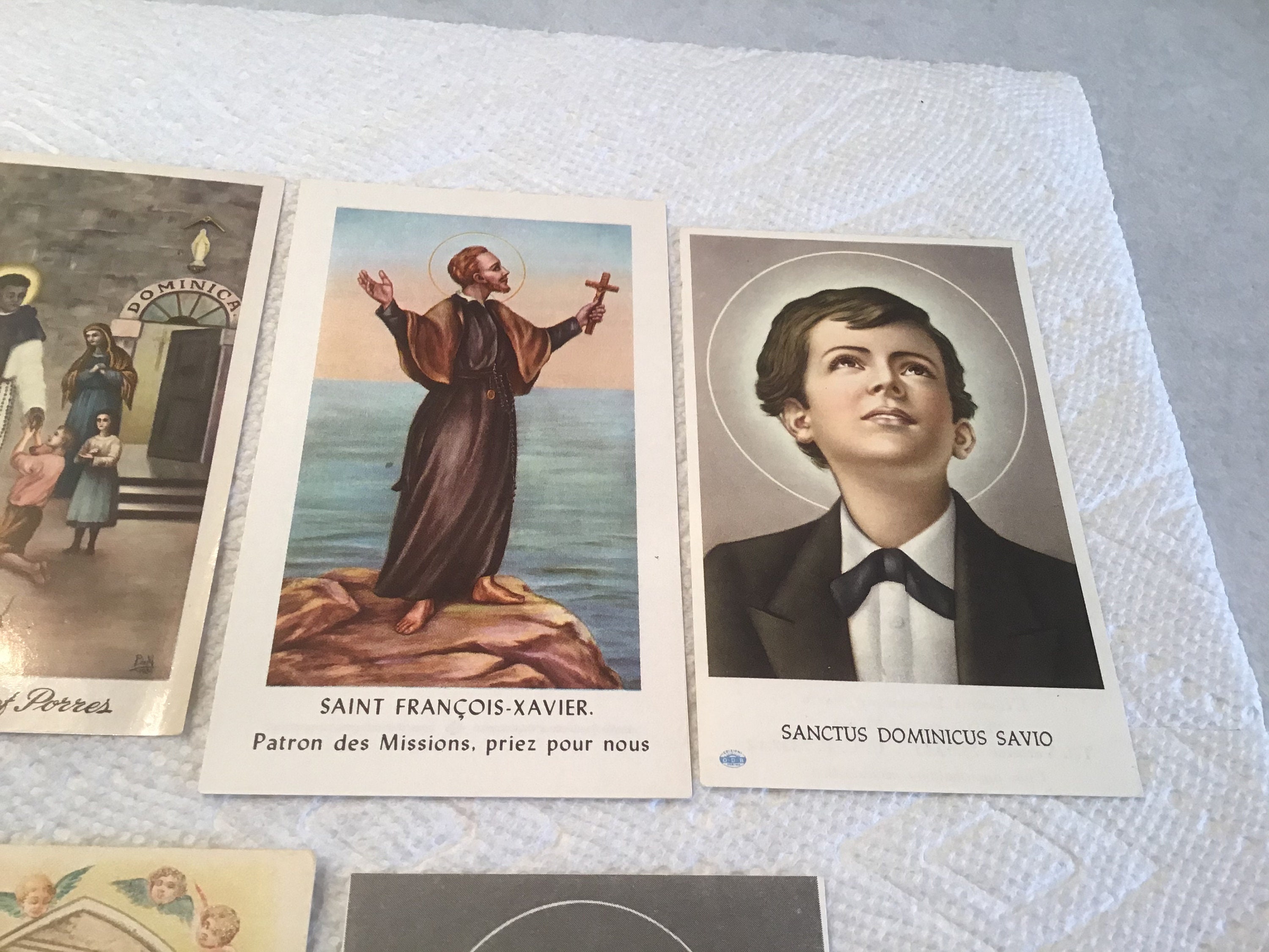 Antique Vintage HOLY PRAYER CARDS ~ Lot 5 ~ Nun’s Estate - Etsy