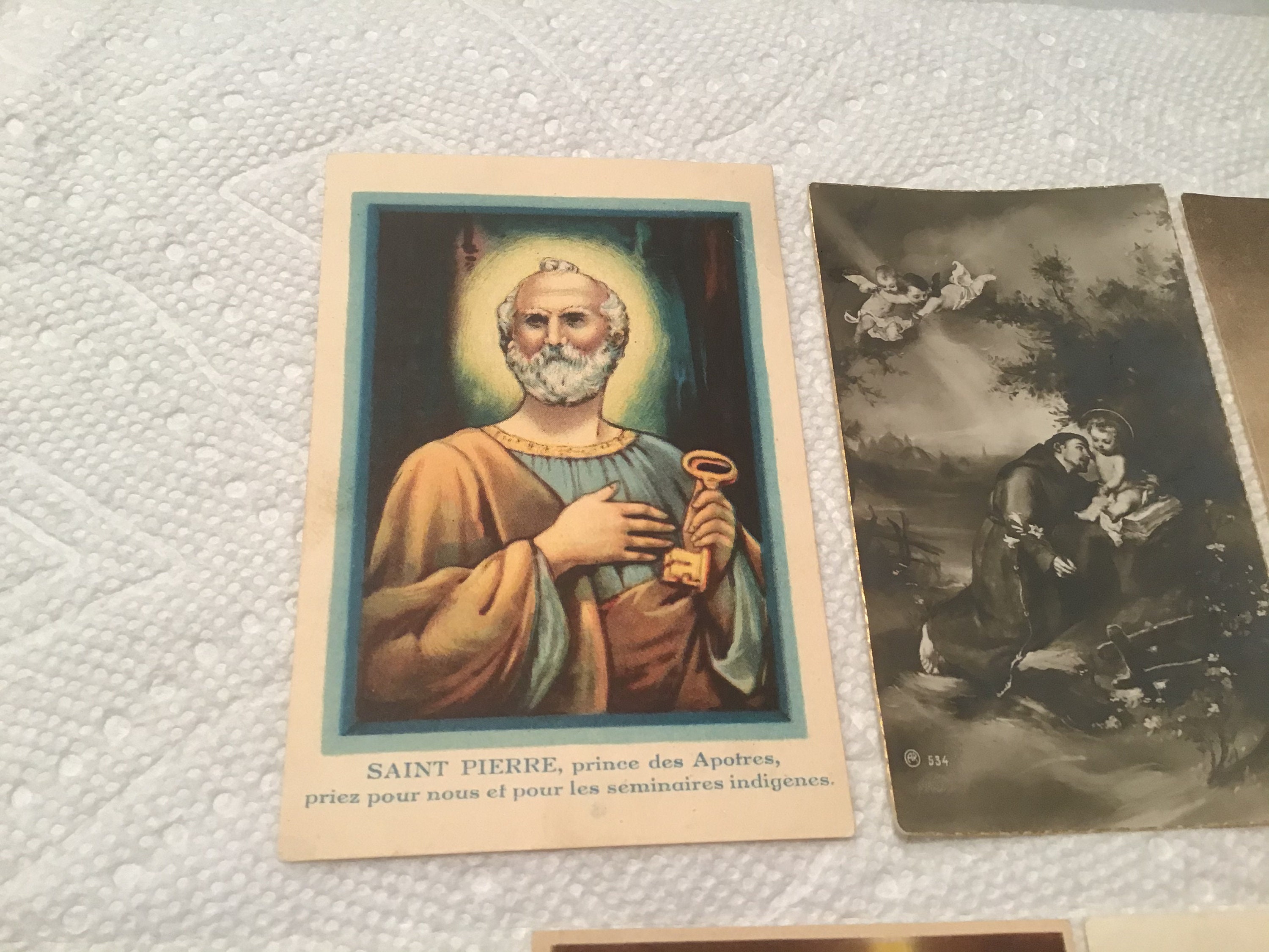 Antique Vintage HOLY PRAYER CARDS ~ Nun’s Estate ~ Lot 5 - Etsy