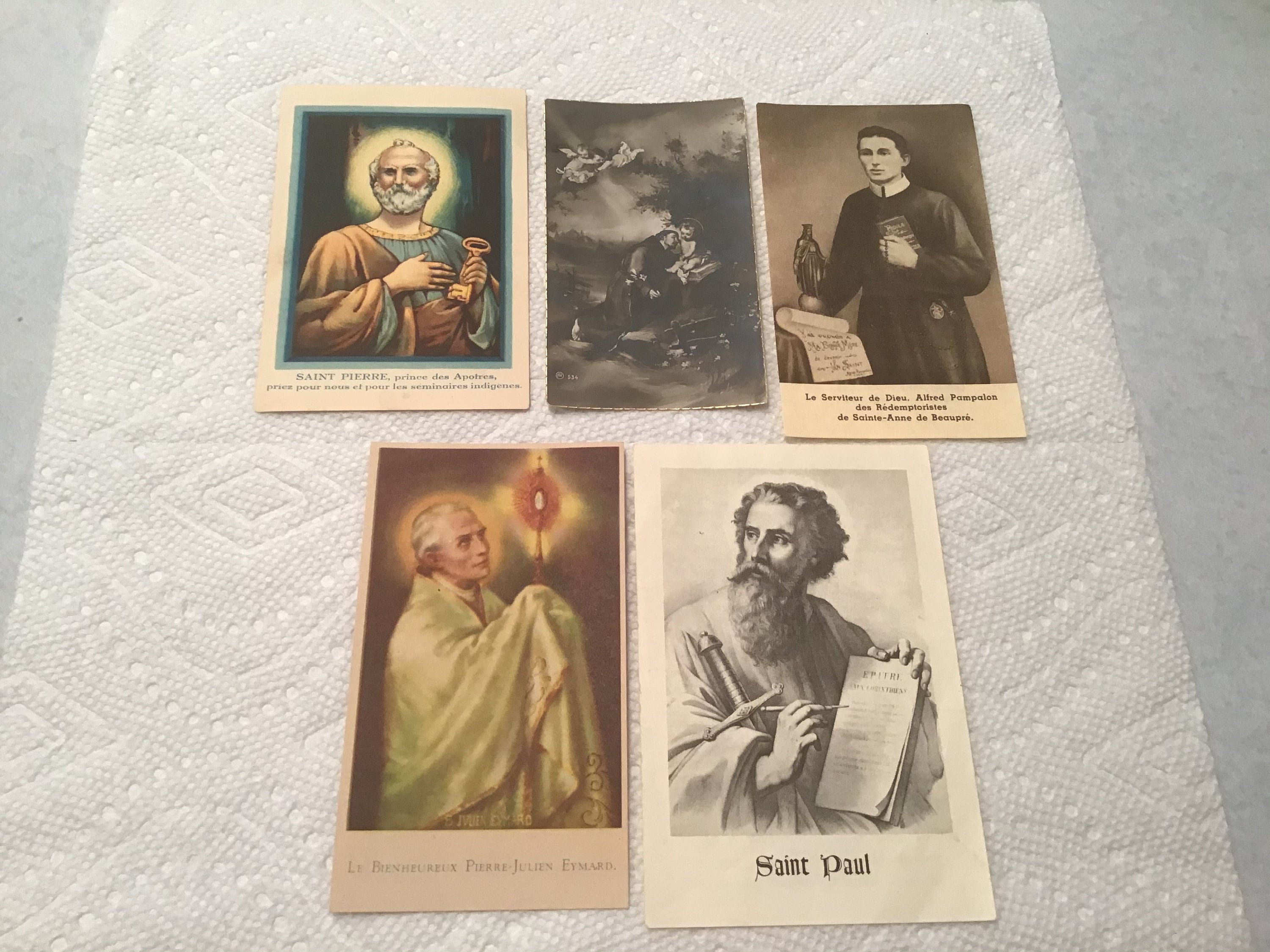 Antique Vintage HOLY PRAYER CARDS ~ Nun’s Estate ~ Lot 5 - Etsy