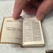 Vintage Micro Mini BIBLE Set 3 King James I and II and Psalms in ...