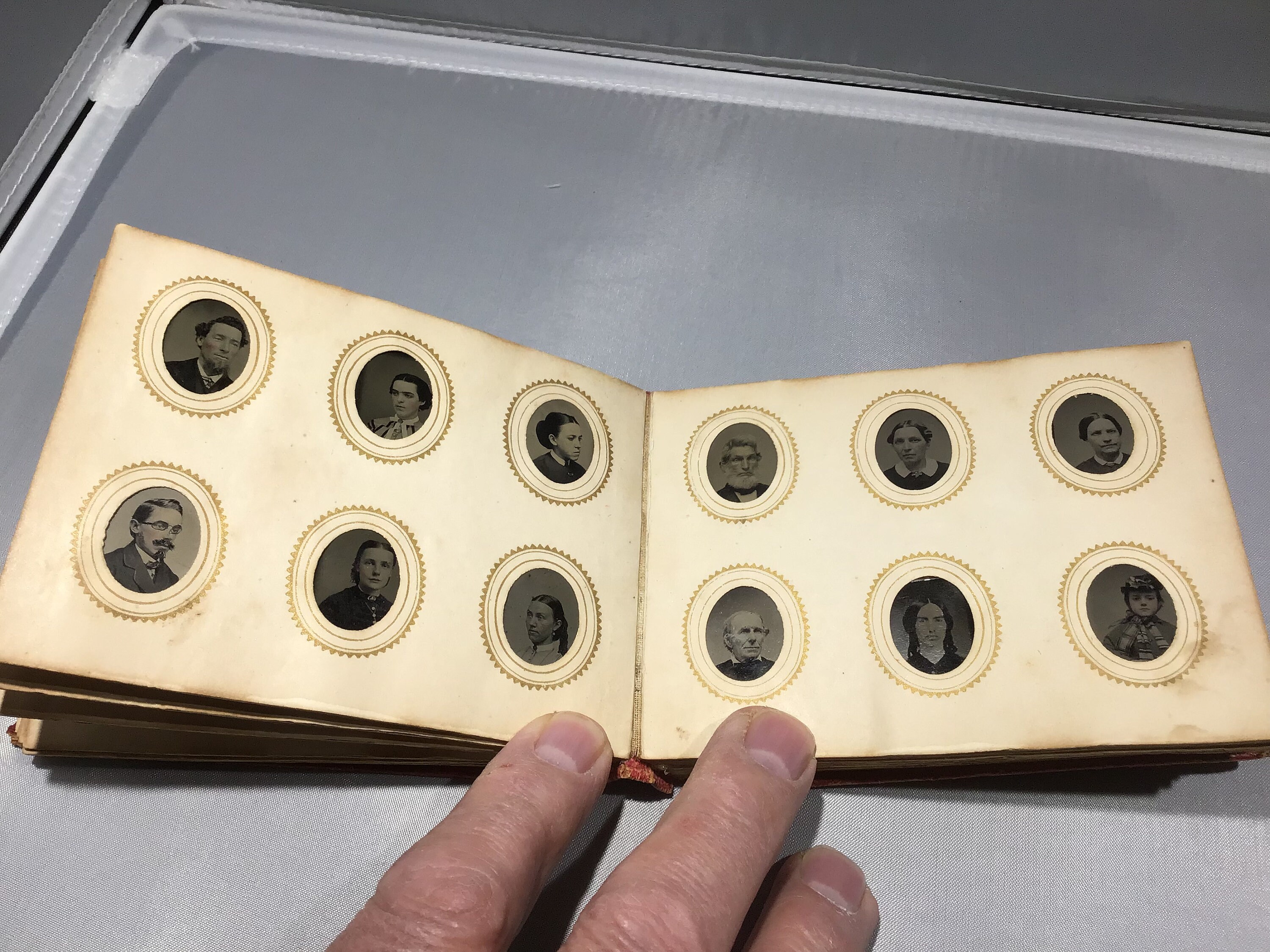 Antique 1800 MINIATURE TIN TYPE Picture Album 185 Photos Super Rare - Etsy