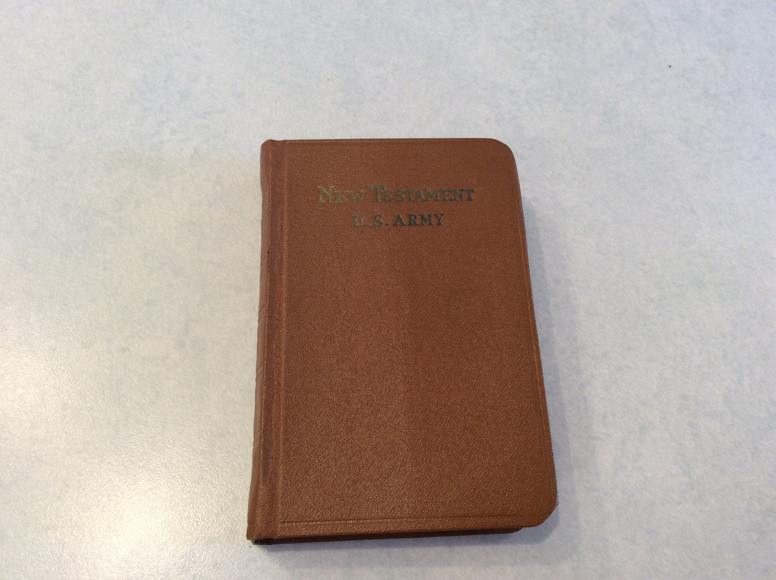 WWII NEW TESTAMENT U.S. Army World War 2 Soldier’s Prayer Book Bible ...