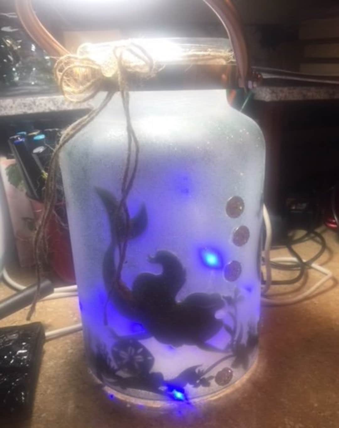 Little Mermaid Lighted Lantern - Etsy