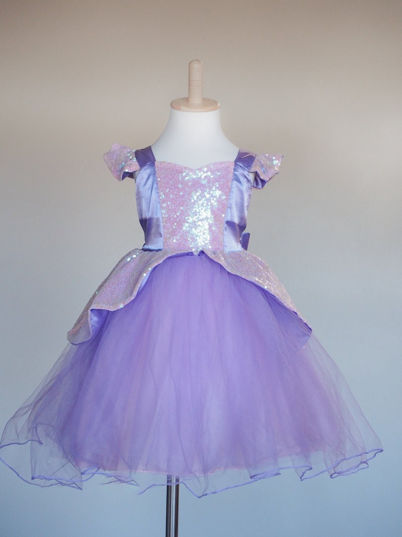 Princess Rapunzel Dress Costume Girls Pink and Purple Tutu - Etsy