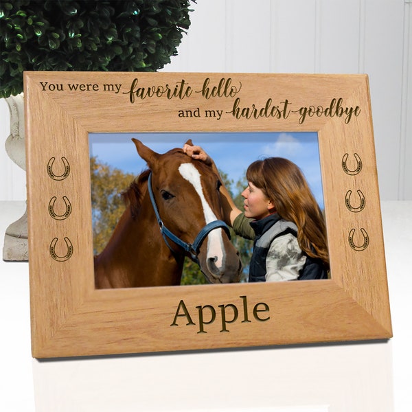 Horse Goodbye Card - Etsy