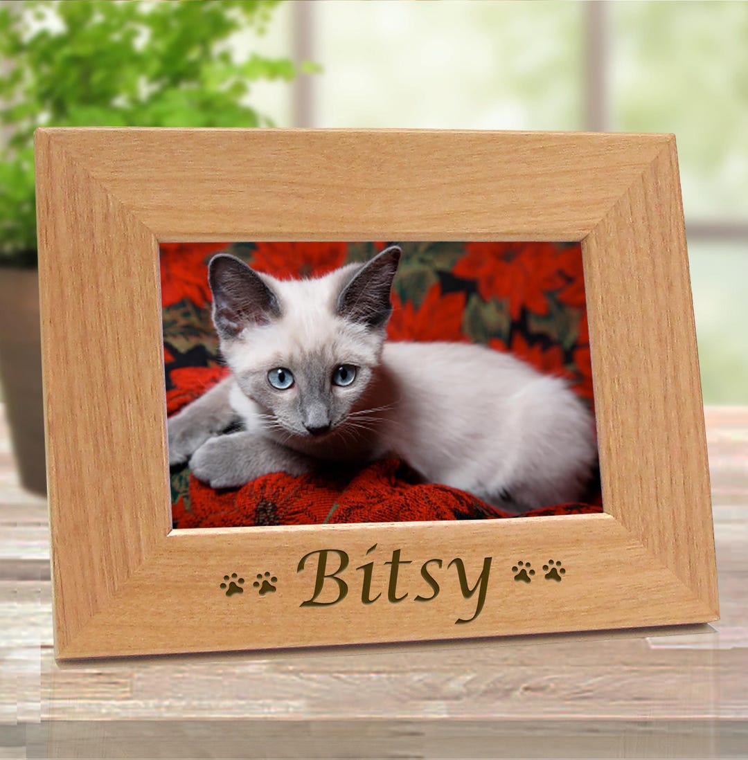 Cat Gifts, Cat Frame for Cat Owners, Pet Gifts for Cat Mom, Kitty ...
