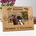 Riding Horse Picture Frame, Equestrian Gifts, Equestrian Lover, Gifts ...