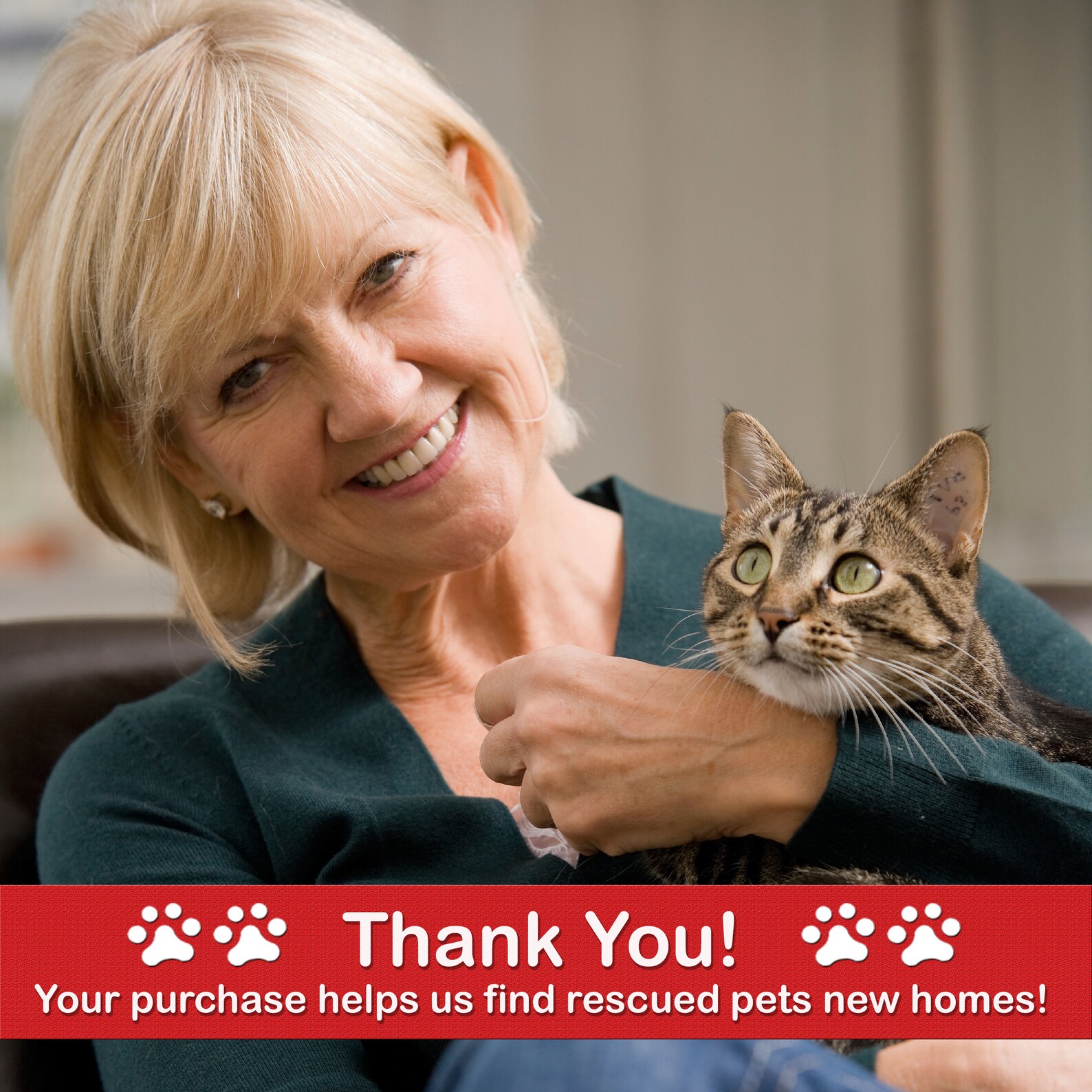 Cat Rescue Pet Rescue Frame Rescued Frame Adoption Cat - Etsy