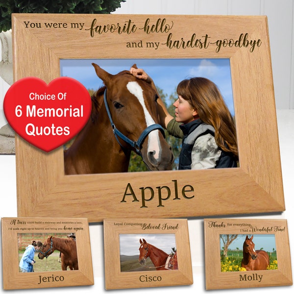 Horse Memorial - Etsy