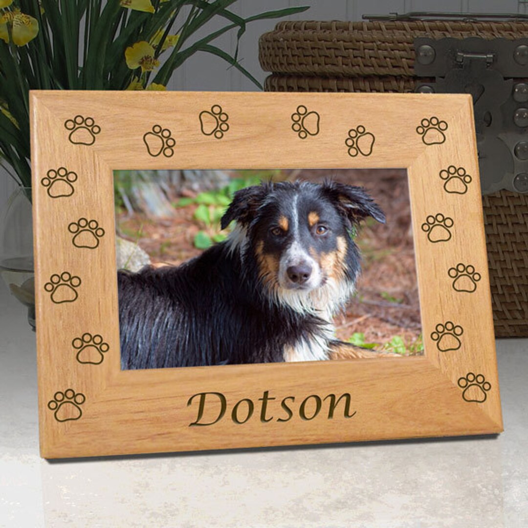 Loss of Pet, Wood Frame, Pet Memorial Frames, Pet Memorial Frame, Dog ...