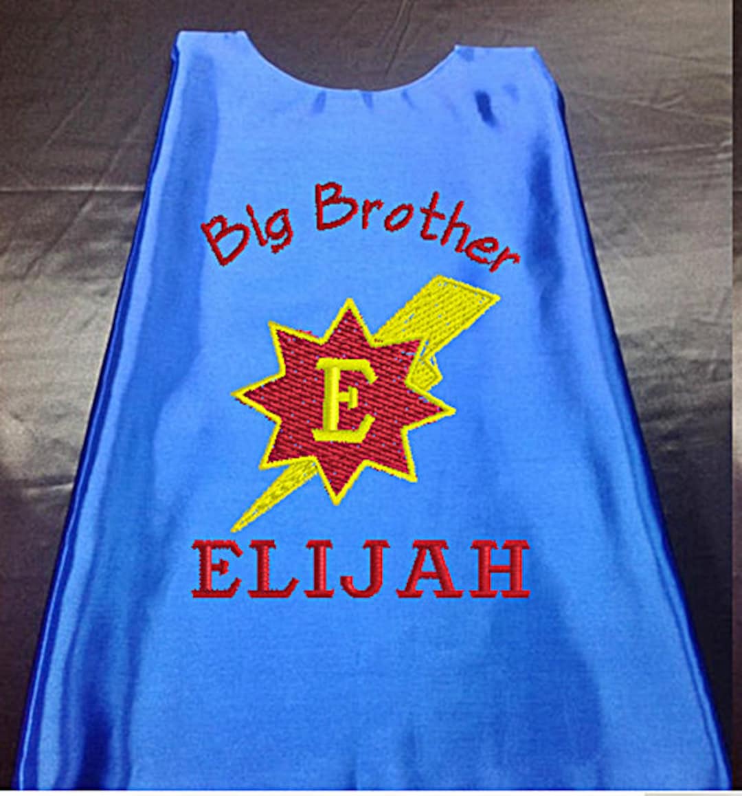 Superhero Cape Kid's Cape, Super Hero Cape Big Brother Cape Custom ...