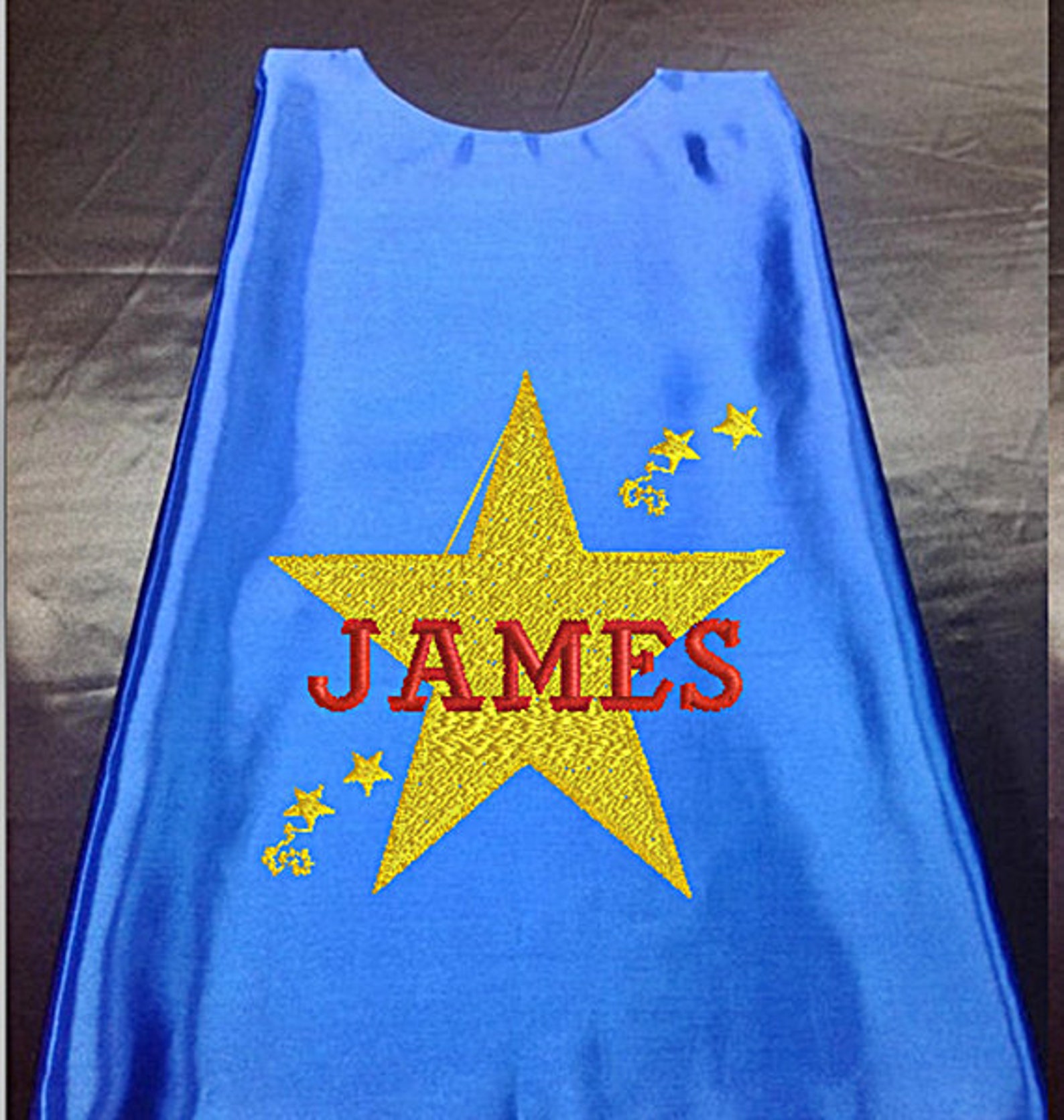 Kids Cape Embroidered Star Cape Personalized With Name | Etsy