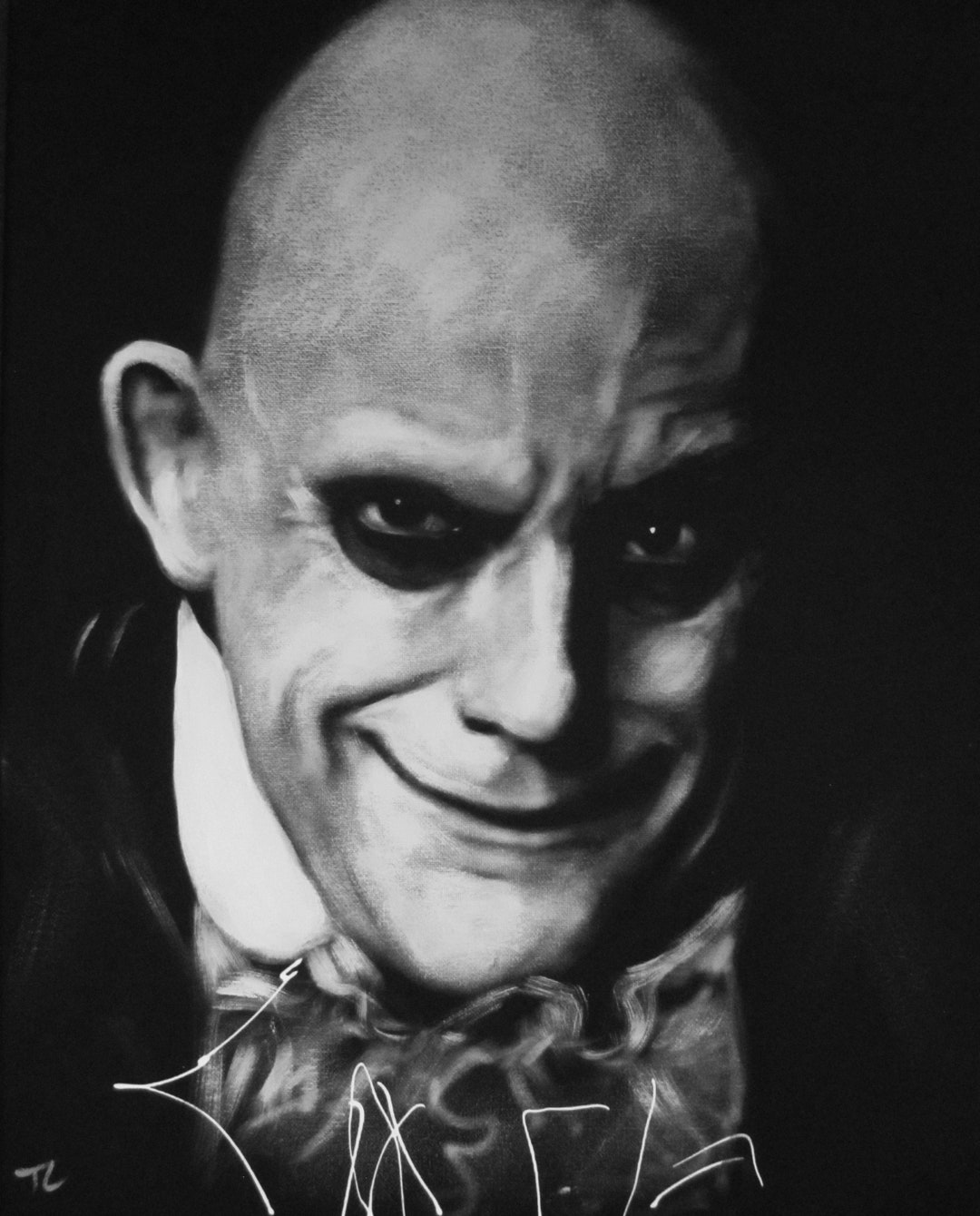 Onkel Fester Original 20x16 Acryl Gemälde - Etsy.de