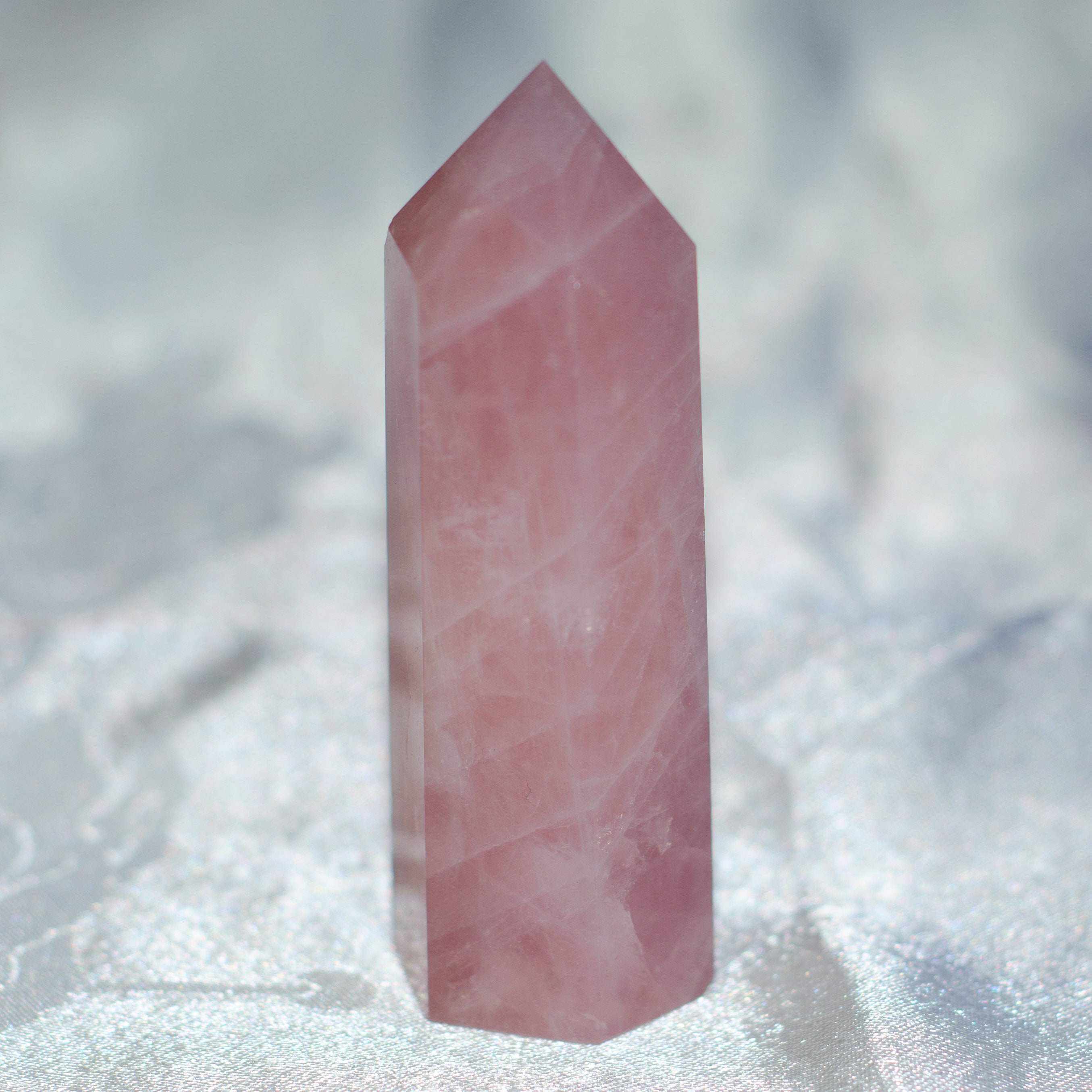 Rose Quartz Tower - Etsy