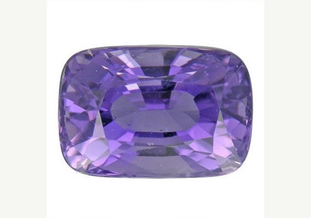 Rare Scapolite Purple Violet 3.17ct Cushion 10x7mm Tanzania Gemstone ...