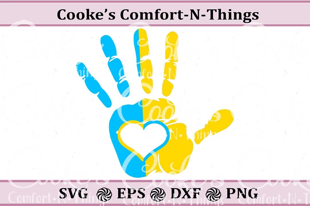 Heart Hand SVG, Instant Download - Etsy