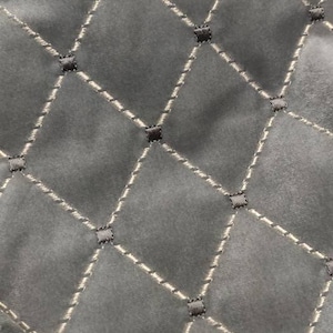 Diamond Quilted Velvet Upholstery Fabric - Etsy