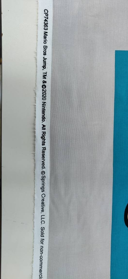 Nintendo Super Mario Mario Bros Jump 36" Panel Multi - Etsy