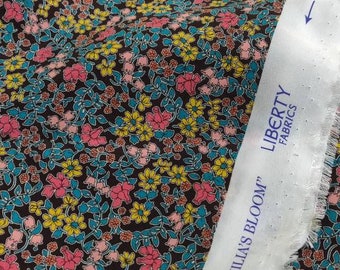 Liberty London Silk Fabric - Etsy