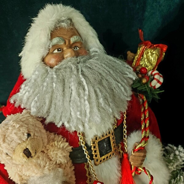 Black Santa - Etsy
