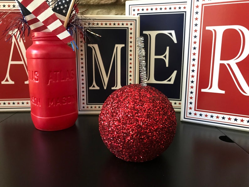 Patriotic Cherry Bomb Firecracker, Fourth of July Firecracker, Fourth ...