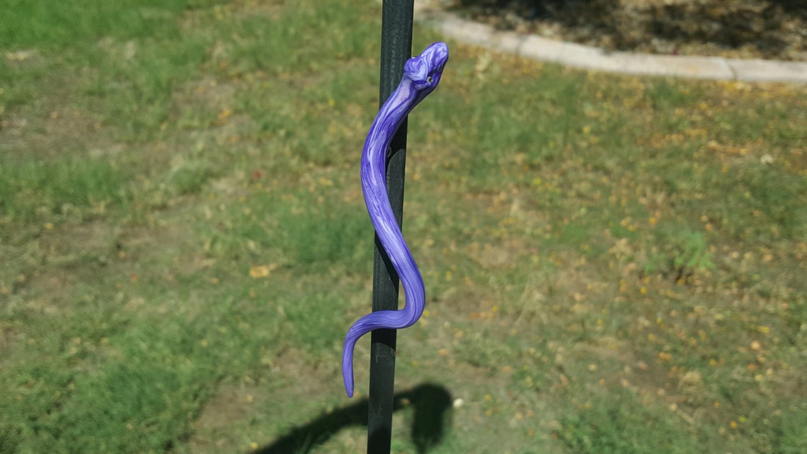Hand Sculpted Snake Magnet Made of Polymer Clay Office - Etsy