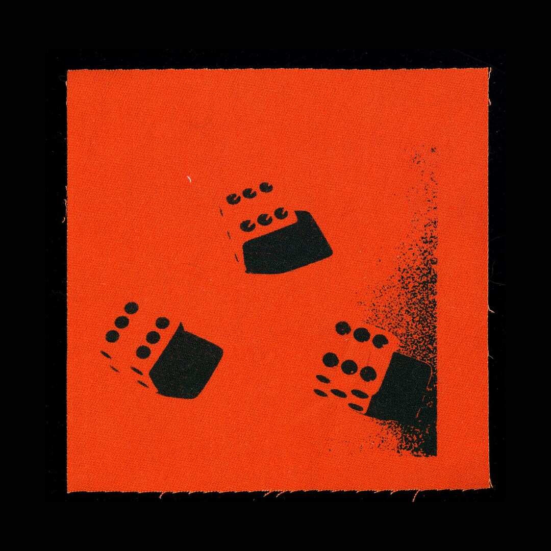 DICE Patch Back Patch Goth Small Patch Screenprint Patch Punk - Etsy
