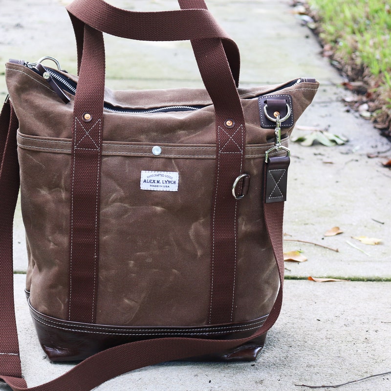 Extra Large Canvas Tote Zipper - Etsy