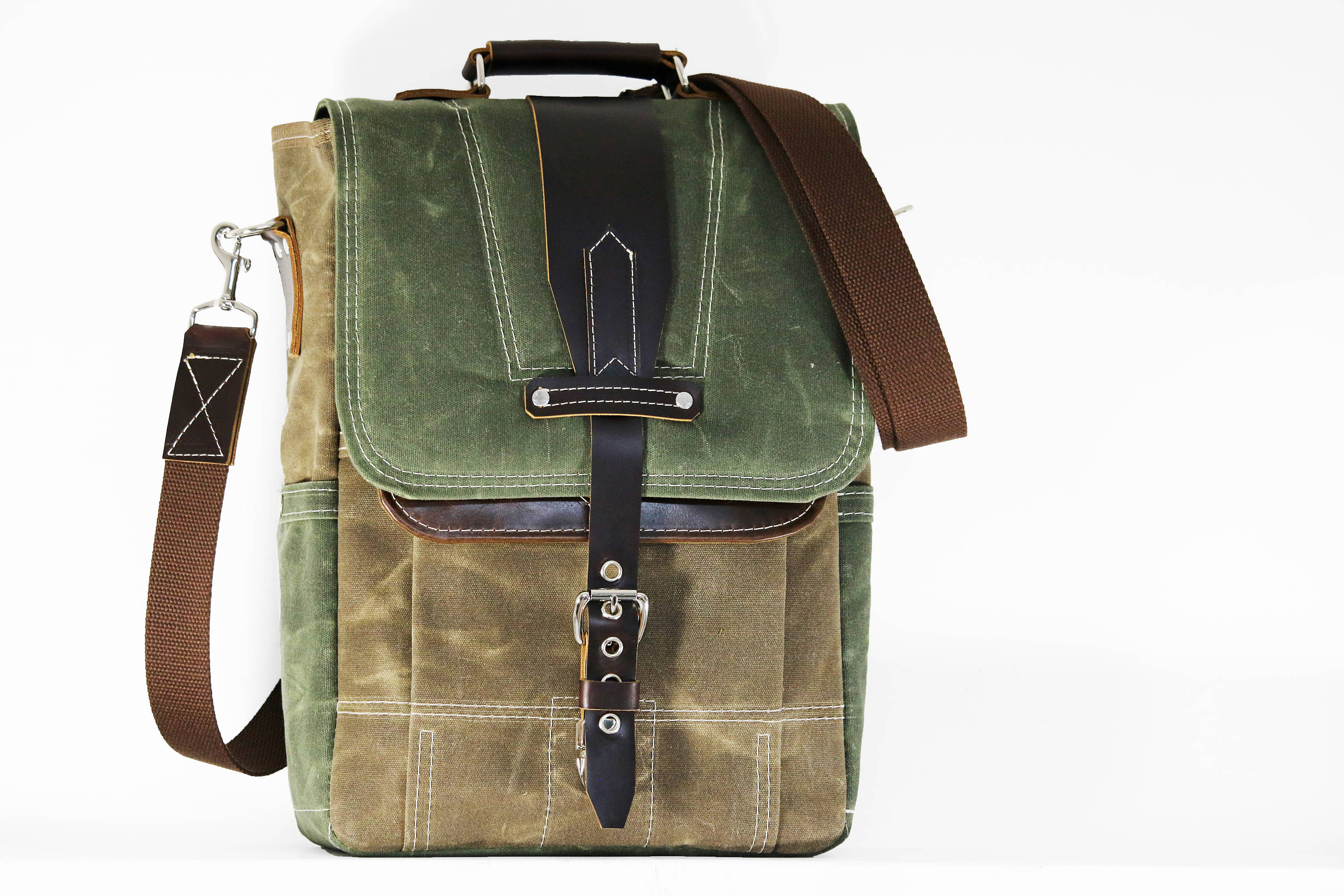 Vertical Laptop Messenger Bag - Convertible Messenger 010076 - Etsy