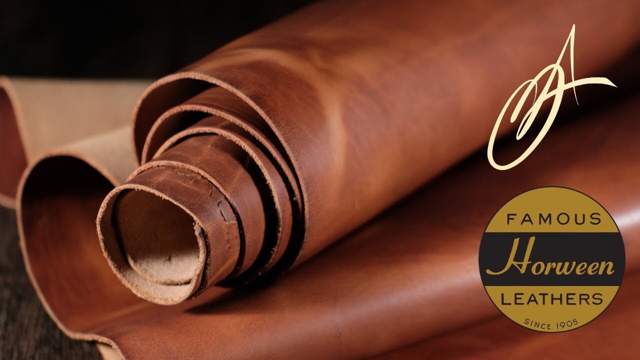 Horween Dublin Leather Adjustable Leather shoulder strap | Etsy