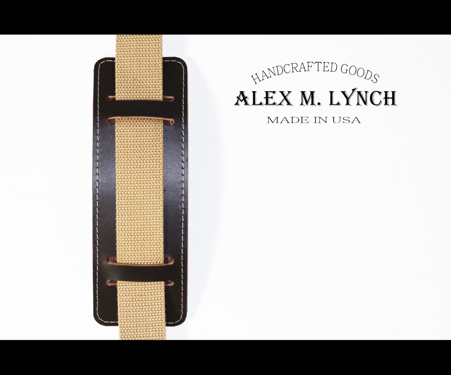 Thick Leather Shoulder Strap Pad Free Hand Stamp | Etsy