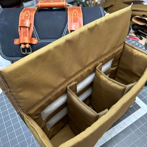 Padded Camera Insert for Bags - Adjustable - Handmade - Add on for Bags ...