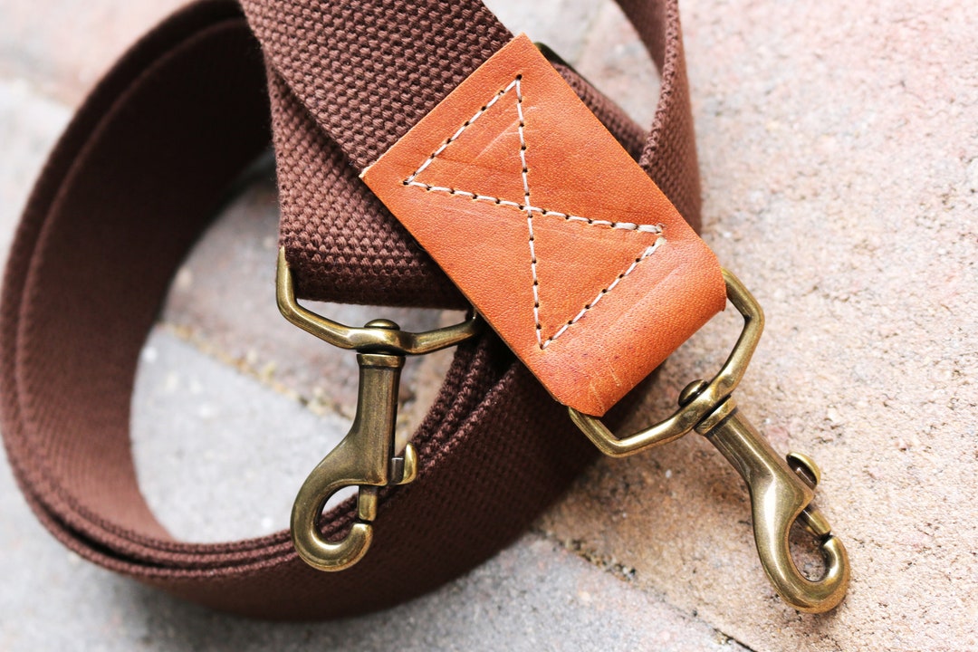 1.50 in Wide - Adjustable Cotton Webbing Shoulder Strap With English ...