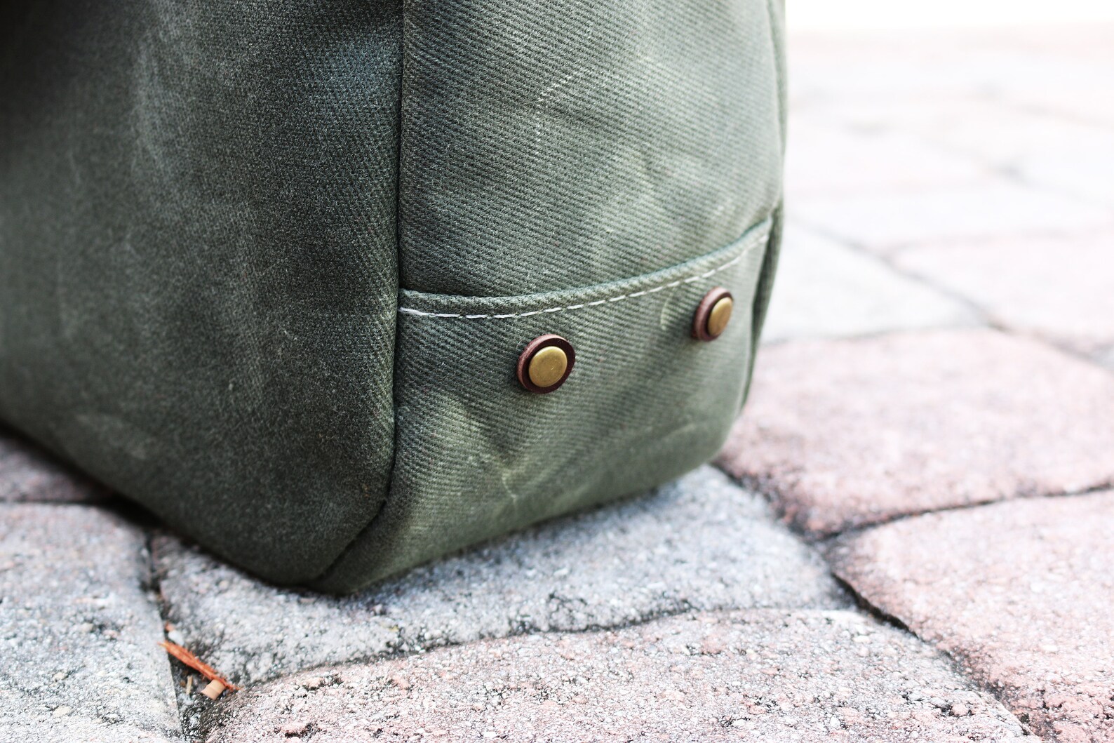 Waxed heavy Twill Messenger Mailbag handmade by Alex M Lynch | Etsy
