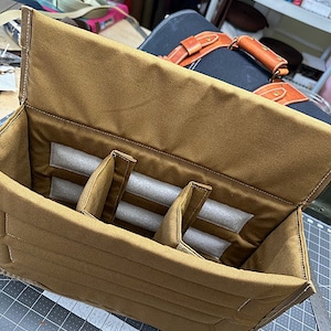 Padded Camera Insert for Bags - Adjustable - Handmade - Add on for Bags ...