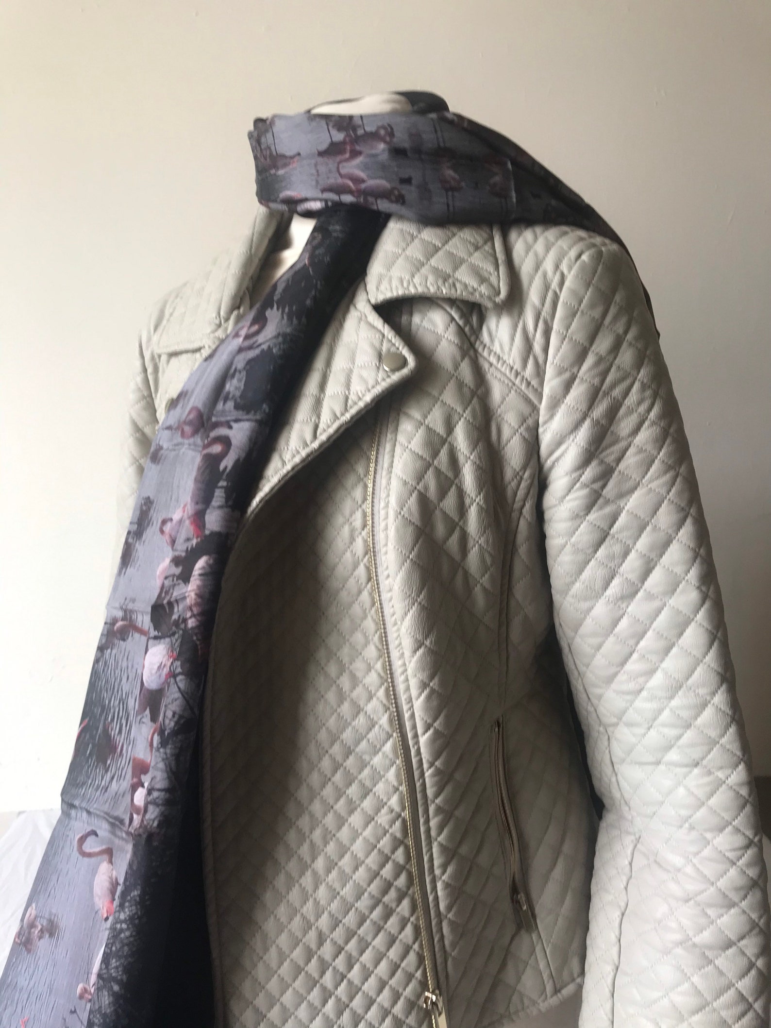 Butterfly Light Blue/grey Silk Scarf, Blue Scarf, Animal Scarf, Unique ...