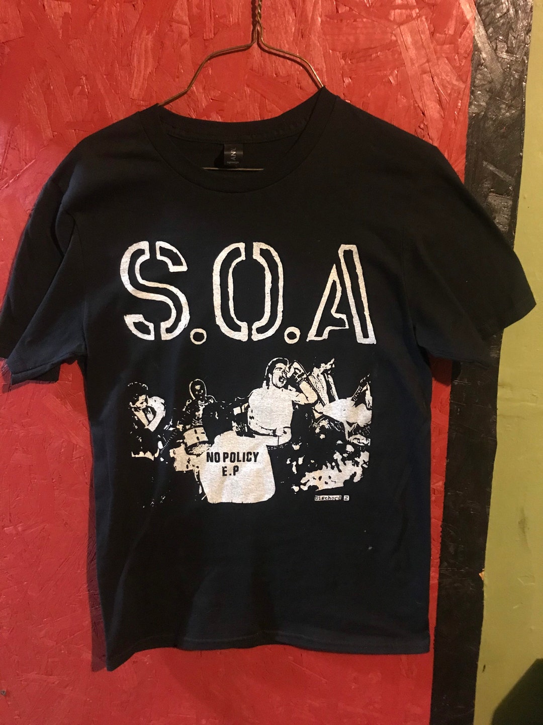 SOA T-shirt - State of Alert - 80’s Straight Edge Hardcore - Etsy