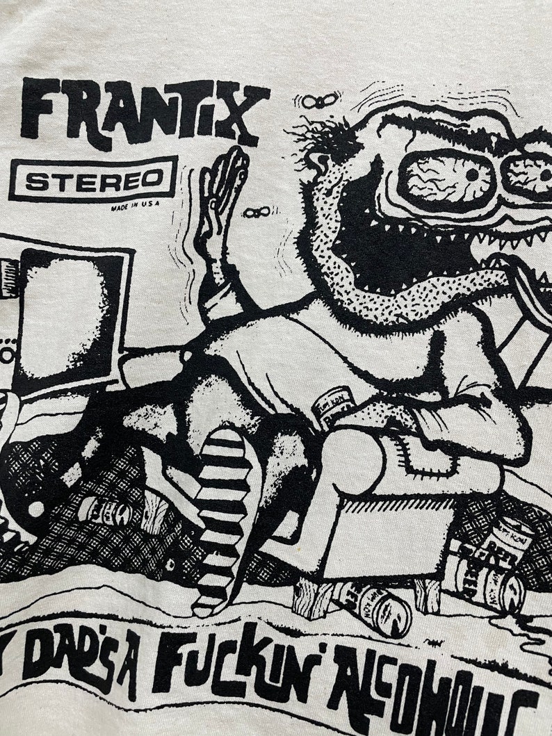 Frantix- 80’s Hardcore Punk Shirt - Etsy