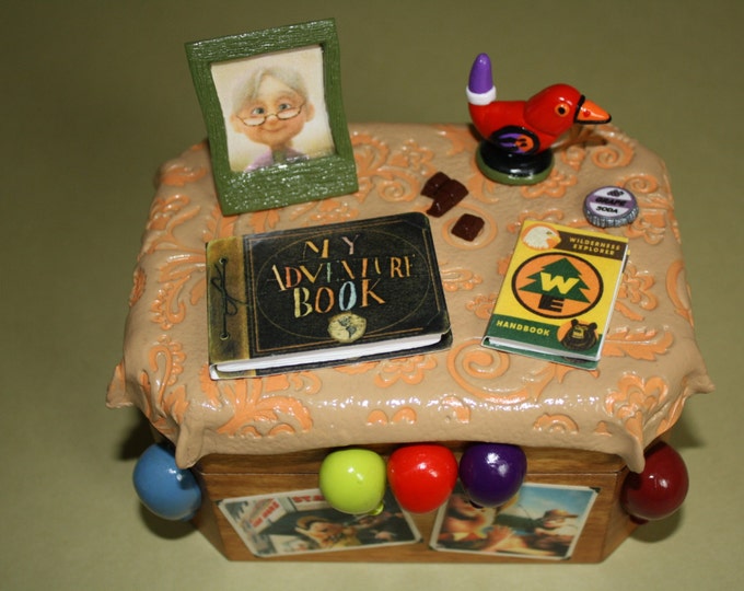 Disney Pixar "up" Keepsake Box by Chasing Whimsies - "adventure is Out ...