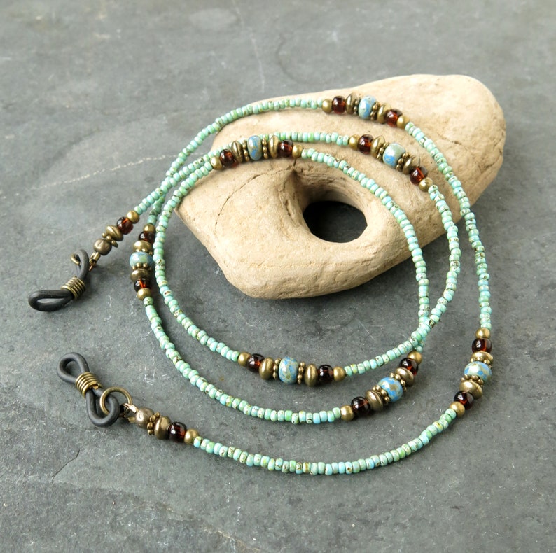 Glasses Chain Beaded Eyeglass Lanyard Sunglasses Holder - Etsy