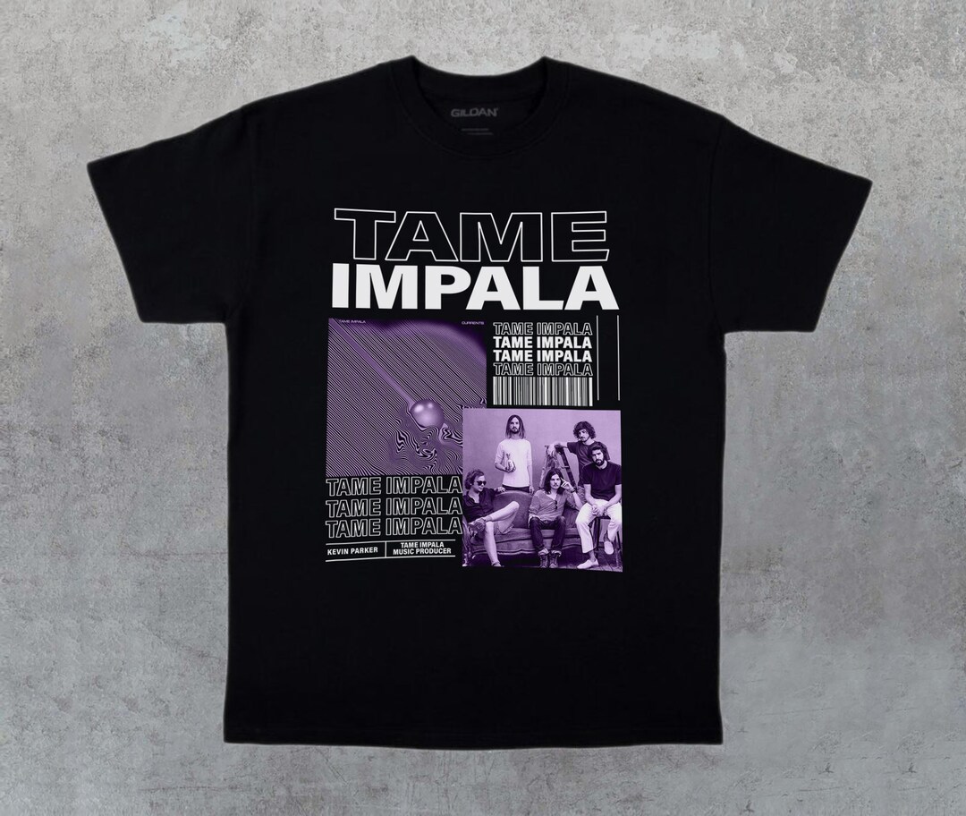 Vintage Tame Impala T-shirt, Tame Impala Graphic Unisex Tee, Tame ...