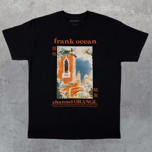 Channel Orange T-shirt, Frank Shirt, Orange Graphic T-shirt, Unisex ...