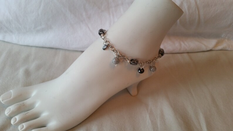 Chain Toe Ring and Ankle Bracelet Combo Charm anklet Gift | Etsy