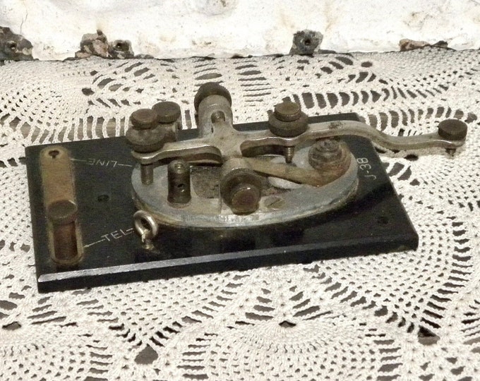 Morse Code Telegraph Key J38 Military Key - Etsy