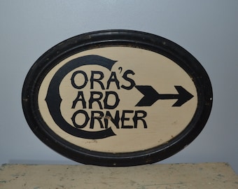 Corner Store Sign - Etsy